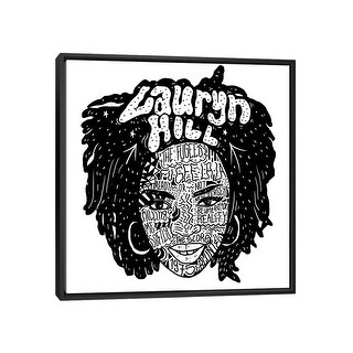 iCanvas "Lauryn Hill" by Nick Cocozza Framed Canvas Print - Bed Bath & Beyond - 36941683